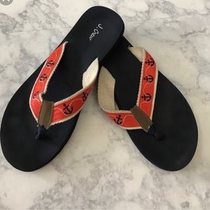 J. Crew | Shoes | Super Cute And Comfortable Jcrew Flip Flops | Poshmark